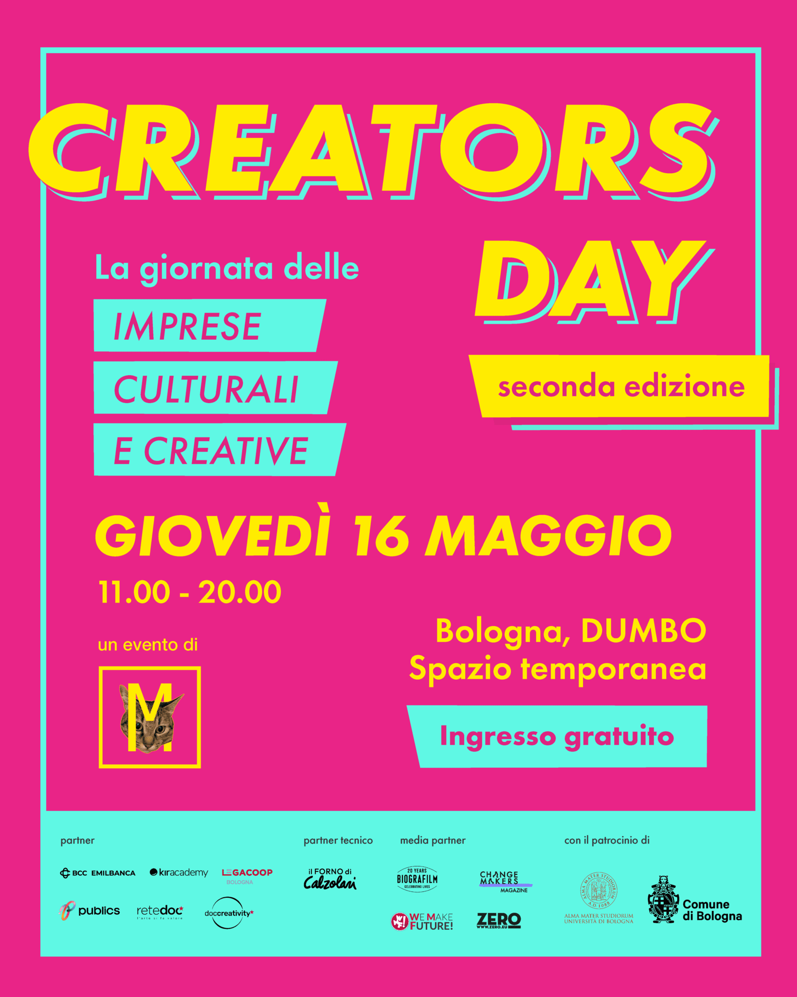Creators Day - 16 maggio 2024 | Almacube
